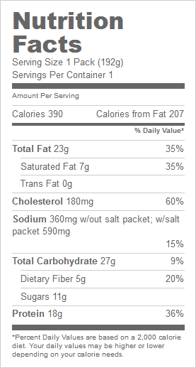 MiniMeals2Go™ Protein Pack - FiveStar Gourmet Foods | Home of the ...